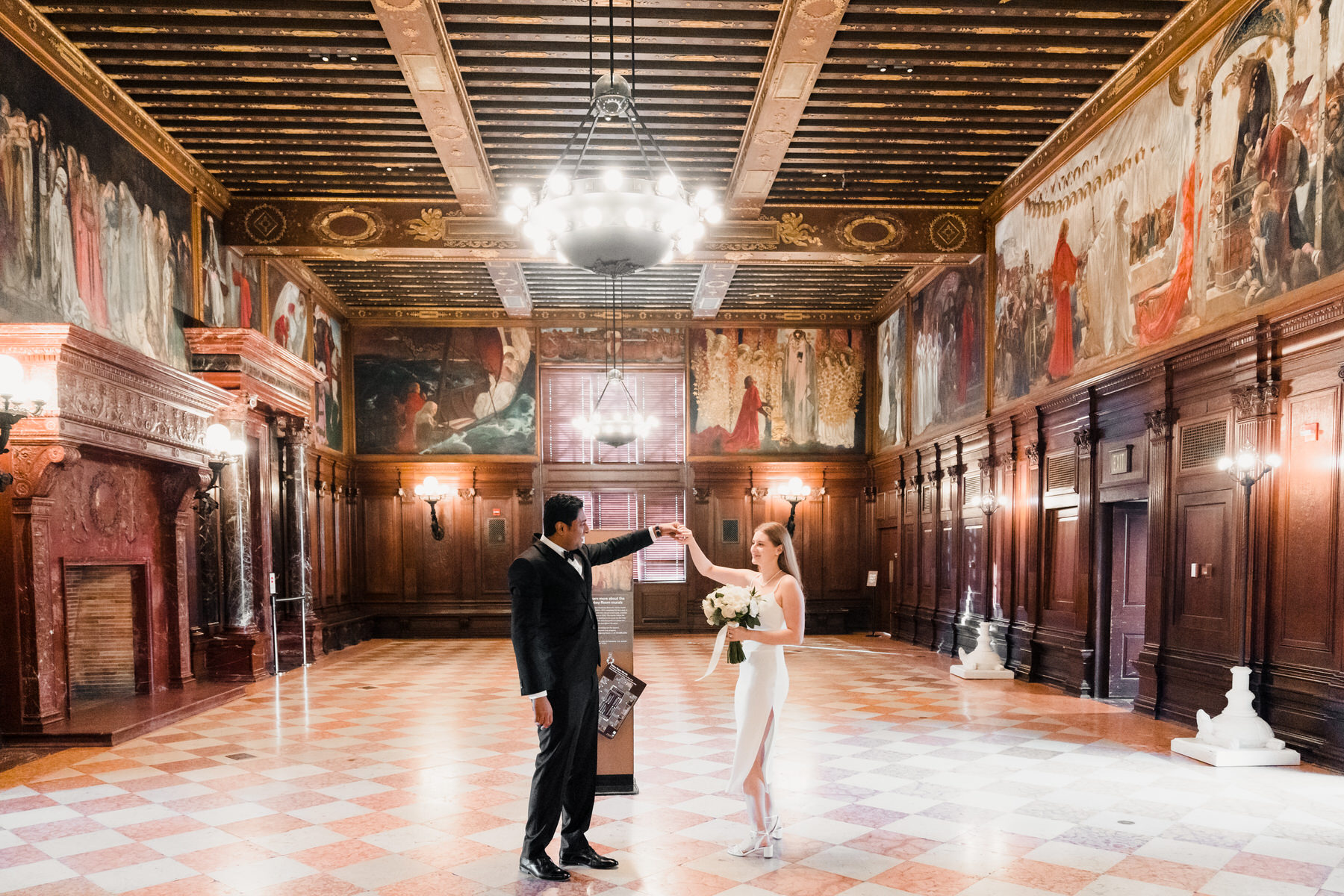 Boston library wedding 60 photos - Vianawedding.com